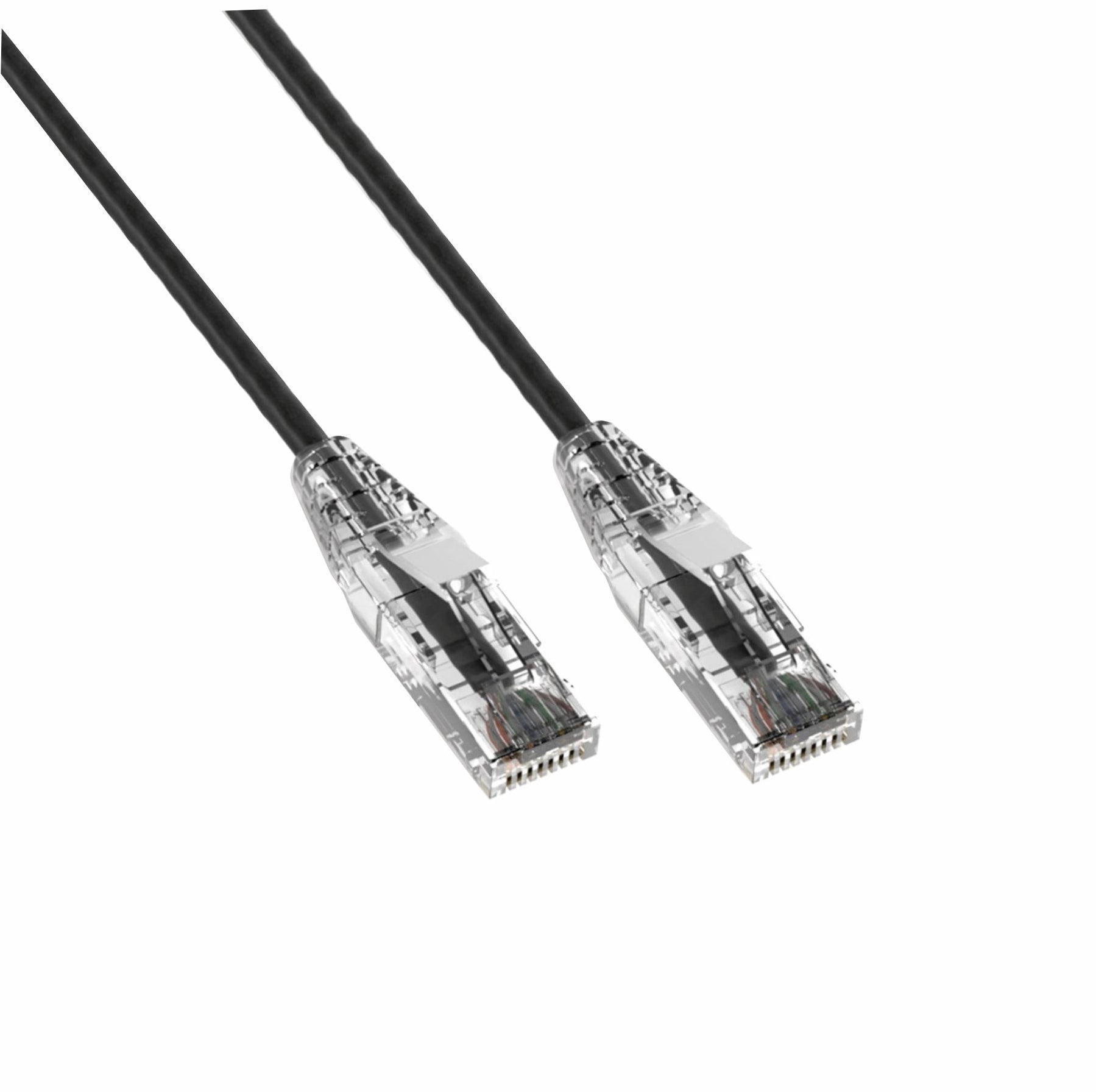 Slim CAT6A Patch Cable - Black