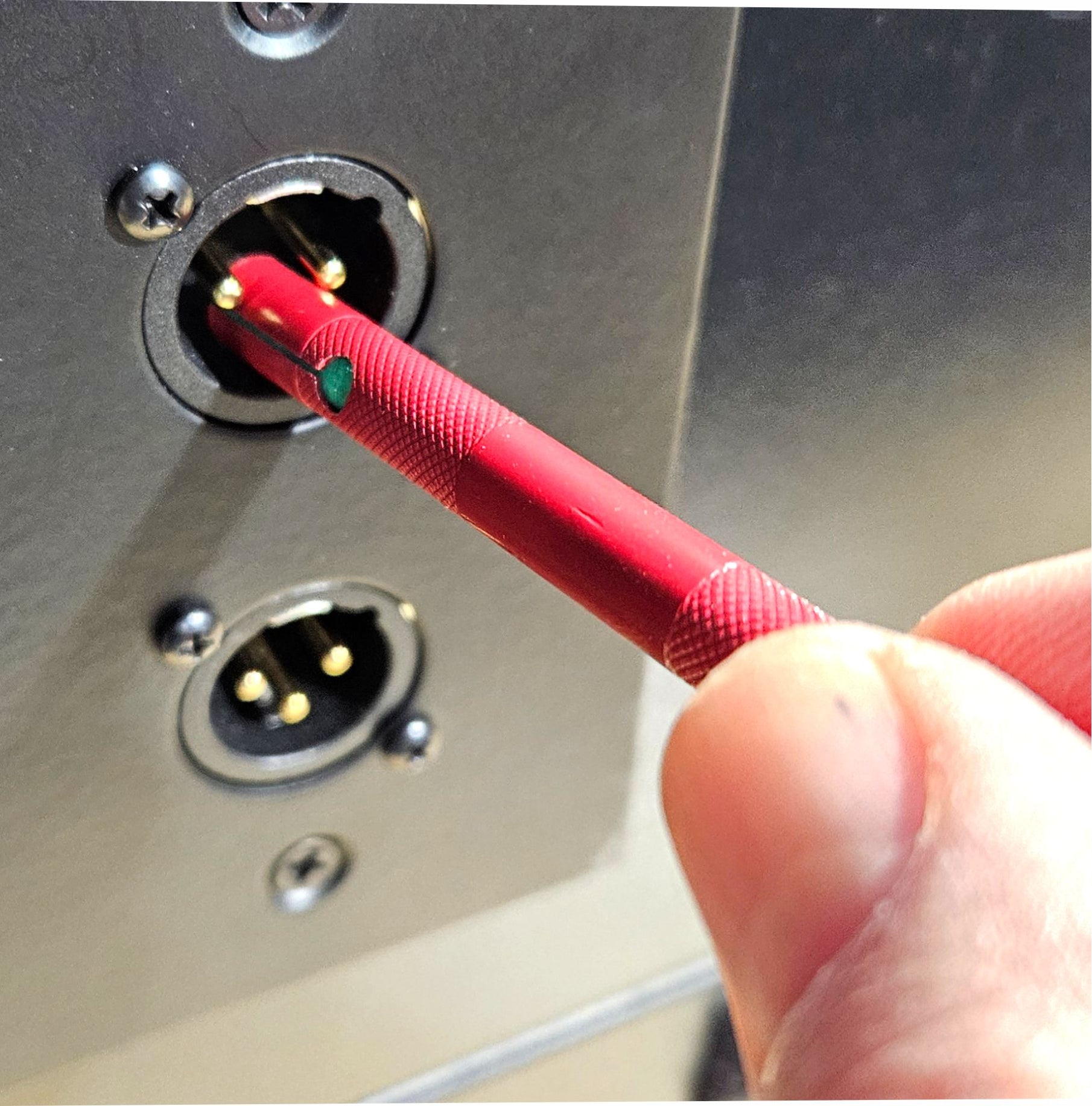 AMERICAN RECORDER XLR Plug & Jack Cleaning Tool