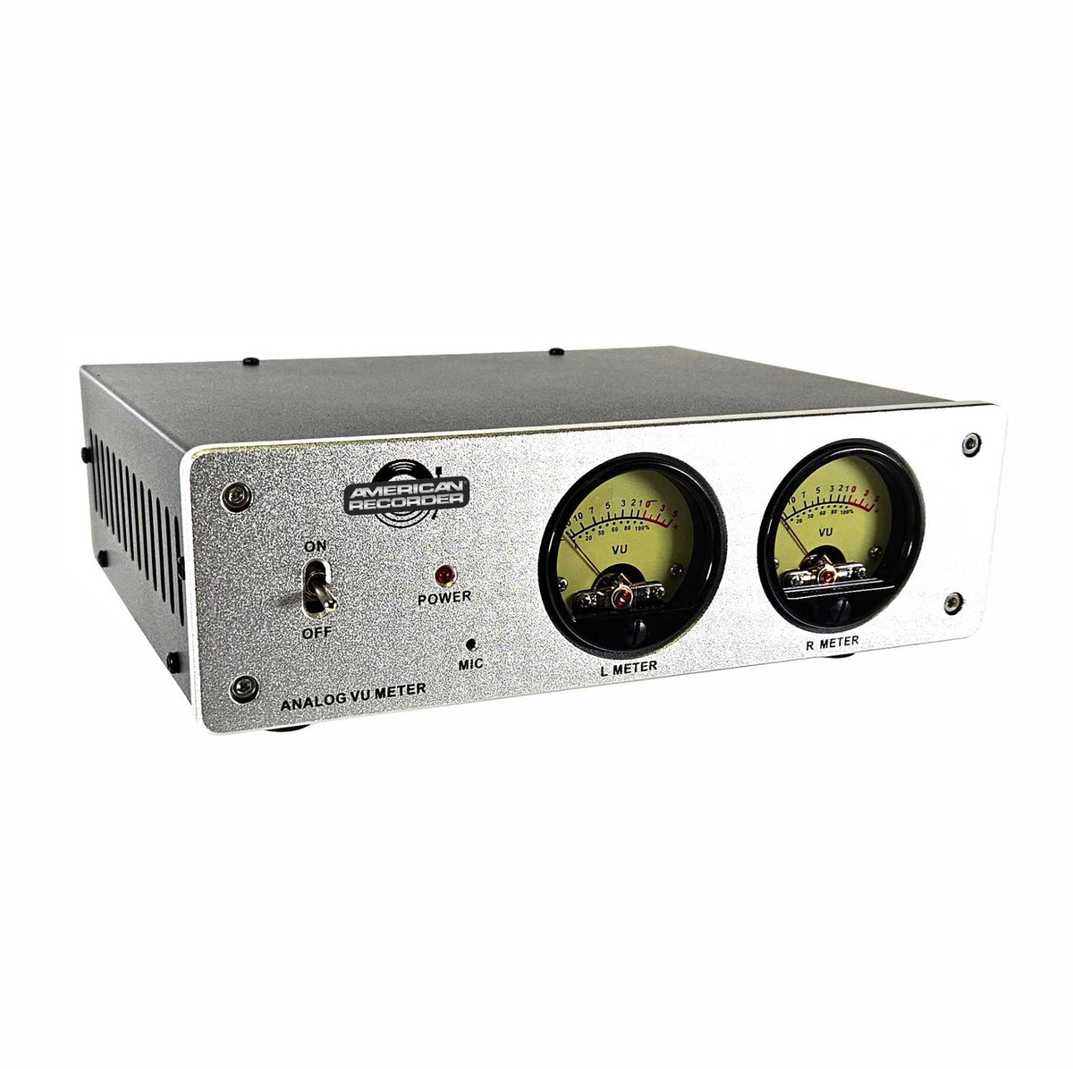 Dual Line Level Stereo Analog VU Meters — AMERICAN RECORDER ...