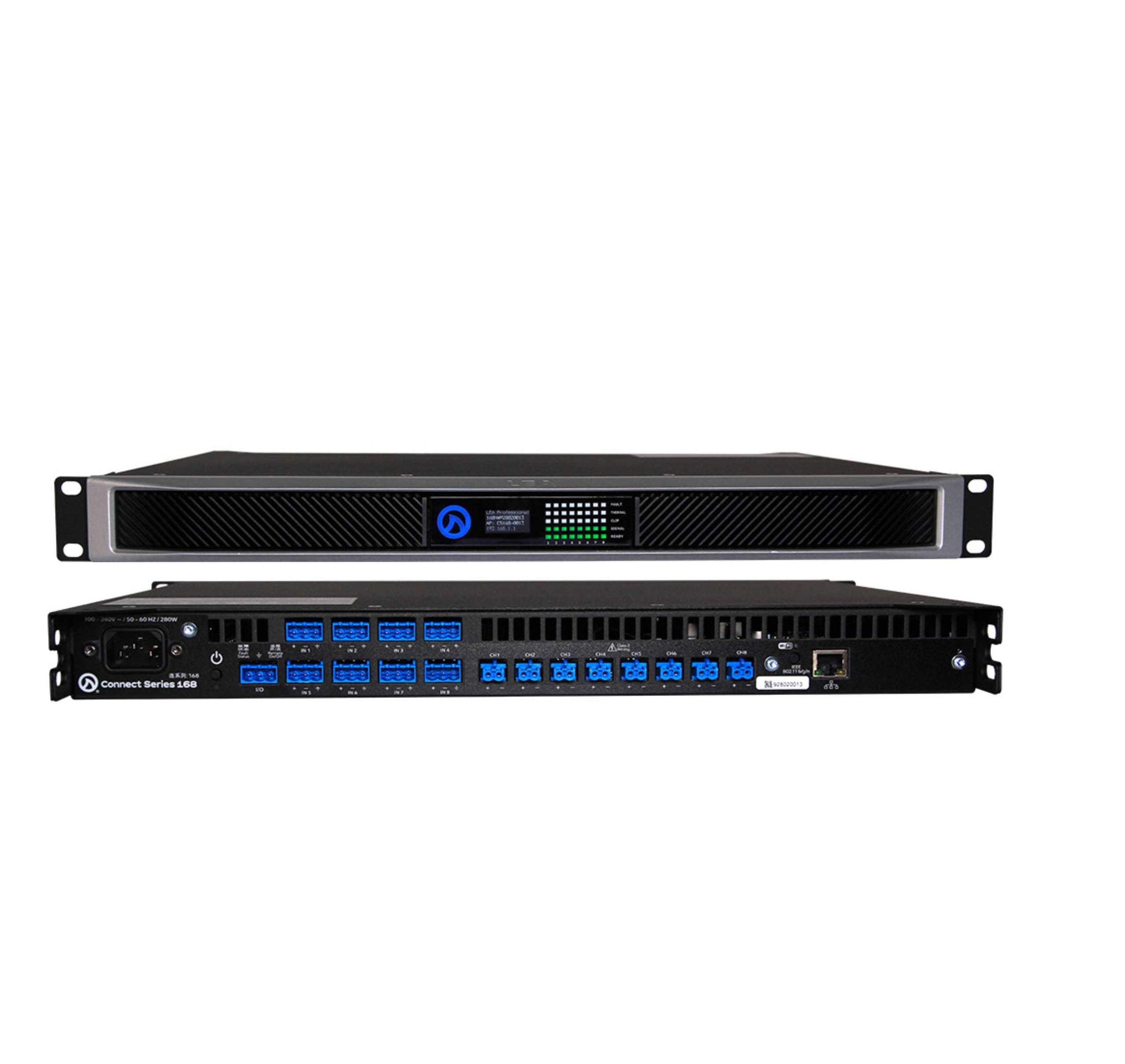 LEA 8 Channel Audio Amplifier — AMERICAN RECORDER TECHNOLOGIES, INC.