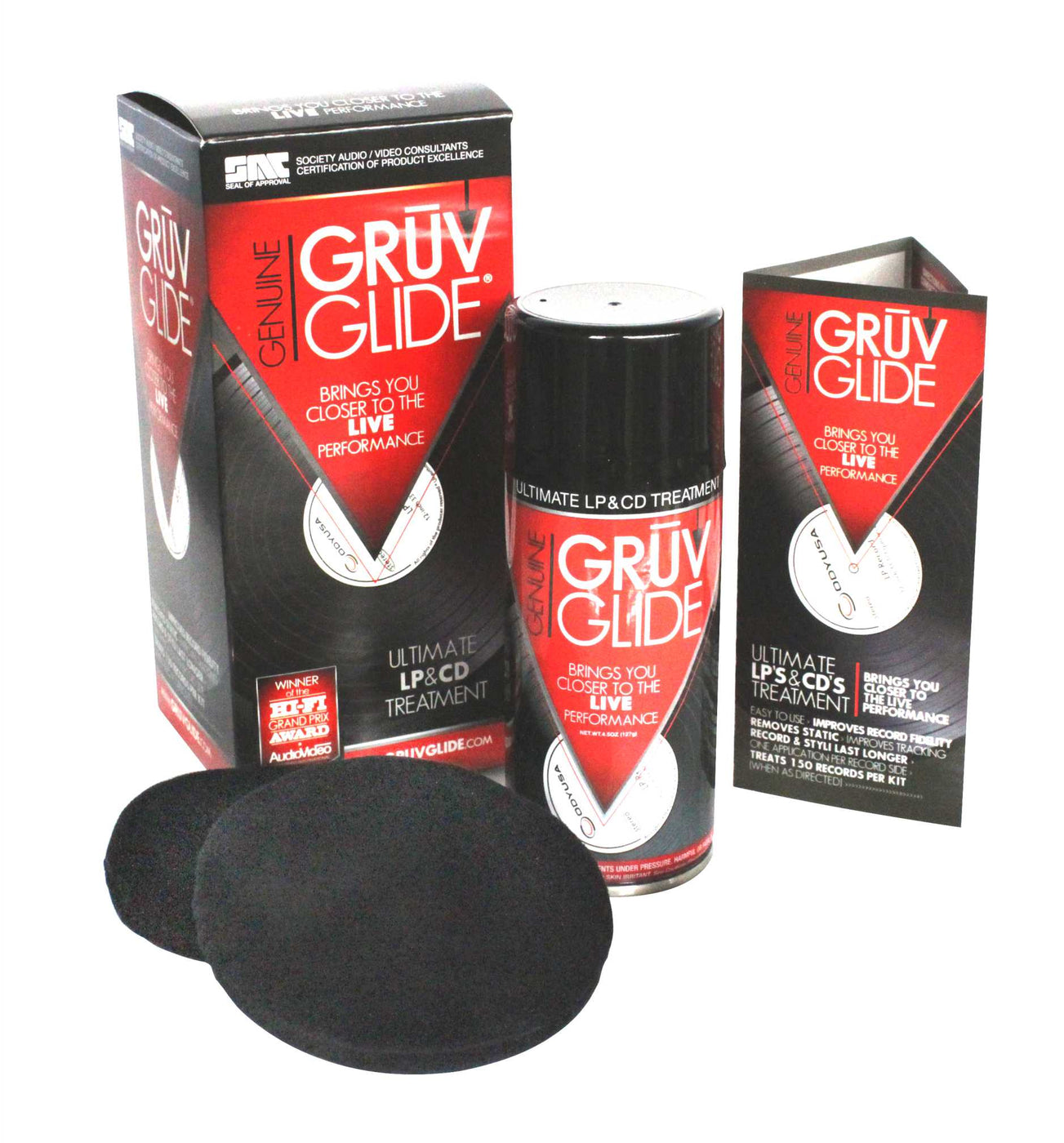 GRUV GLIDE LP Treatment Kit — AMERICAN RECORDER TECHNOLOGIES, INC.