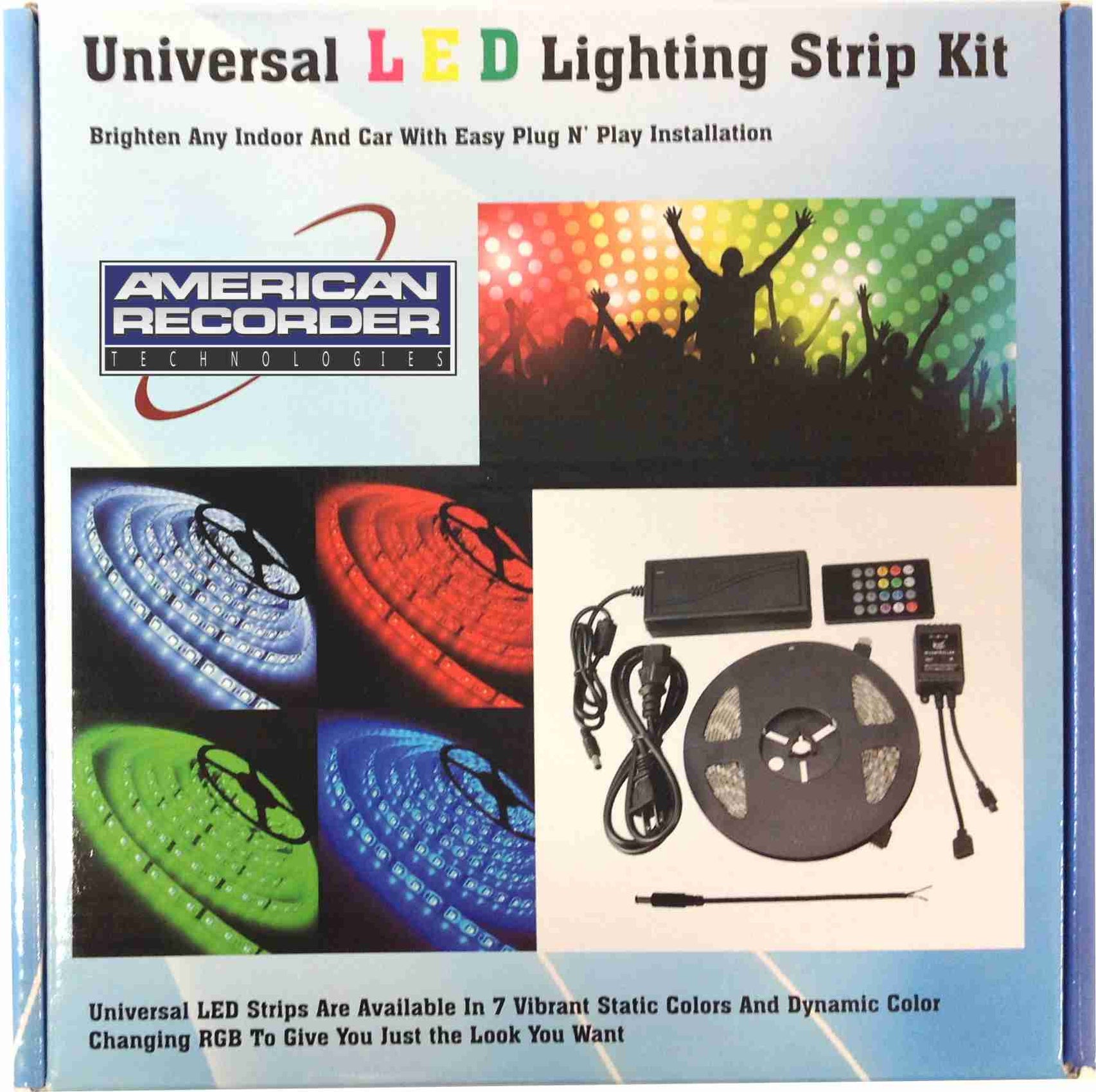 LED COLOR STRIP with REMOTE — AMERICAN RECORDER TECHNOLOGIES, INC.