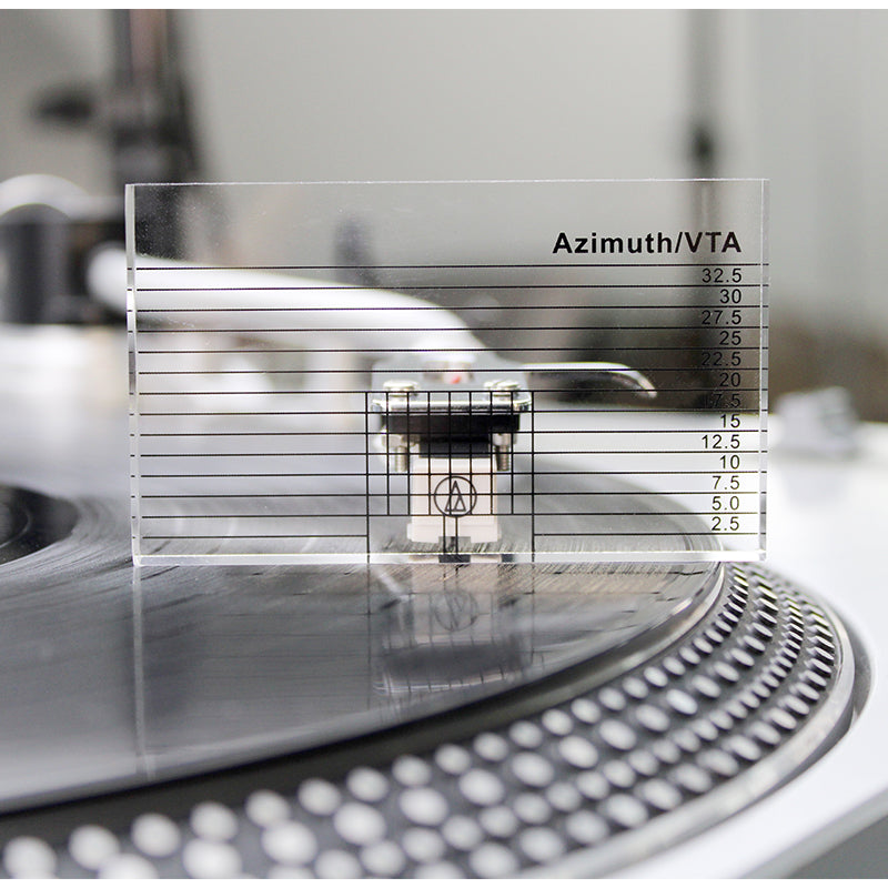 Turntable Cartridge Azimuth & VTA Verifier Ruler — AMERICAN RECORDER ...
