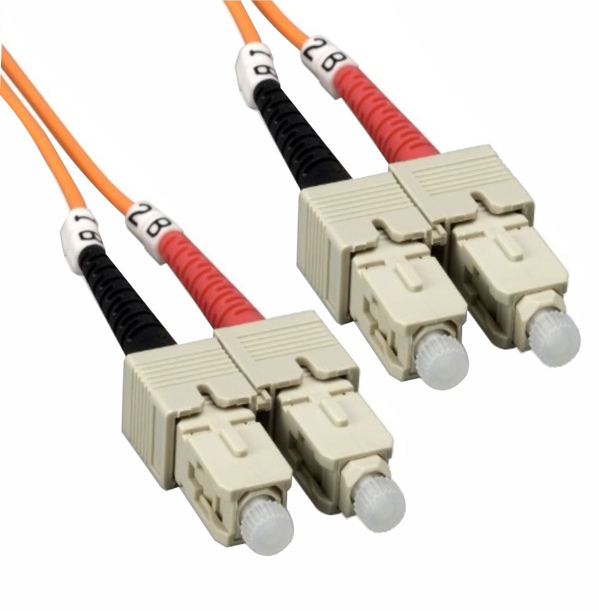SC to SC Duplex Multimode Fiber Optic Cable — AMERICAN RECORDER ...