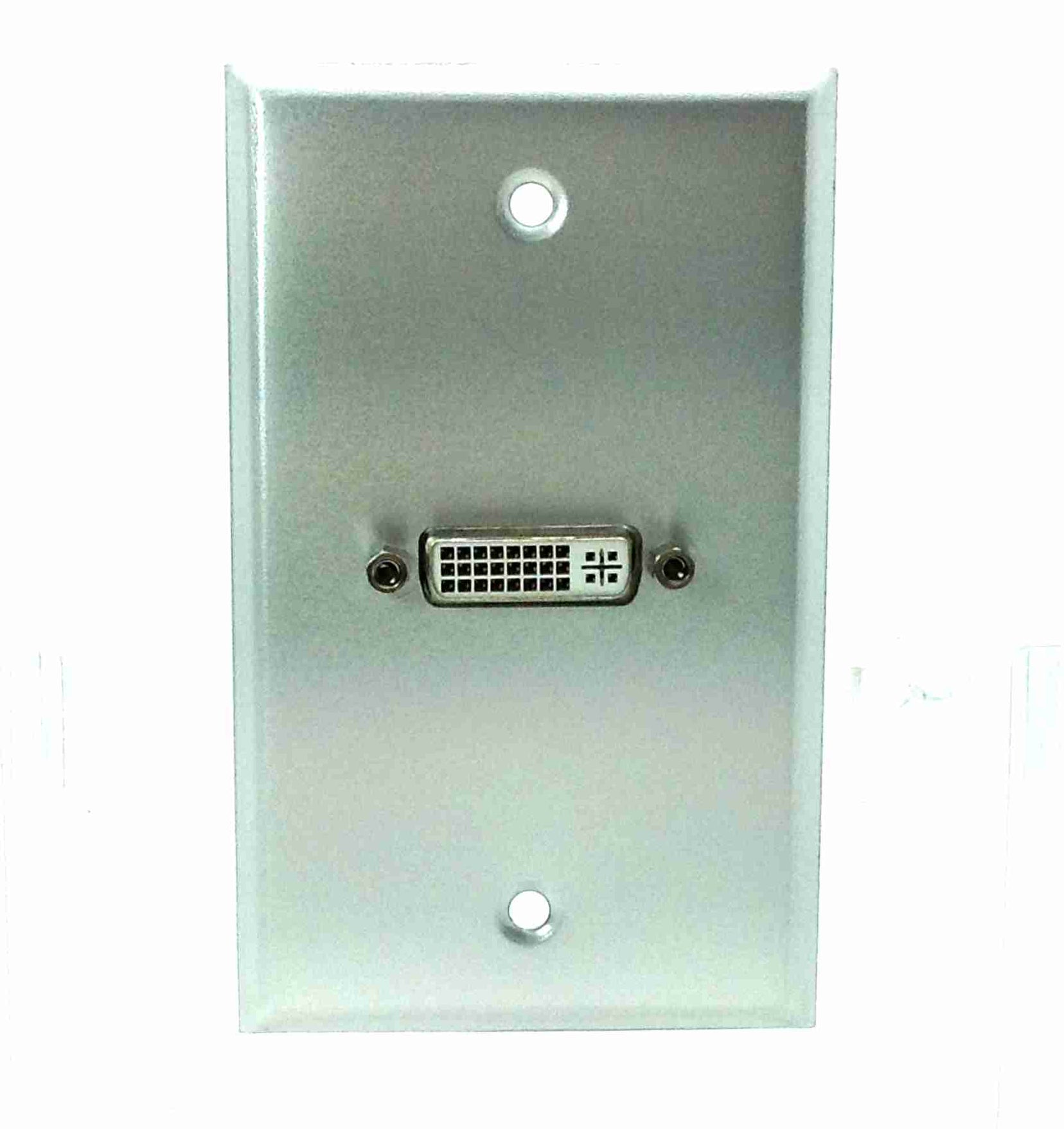 Single Gang DVI-D Aluminuml Wall Plate — AMERICAN RECORDER TECHNOLOGIES ...