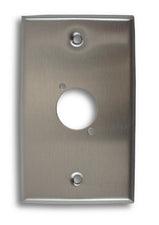 Single Gang, Single Position Empty Stainless Steel Wall Plate ...
